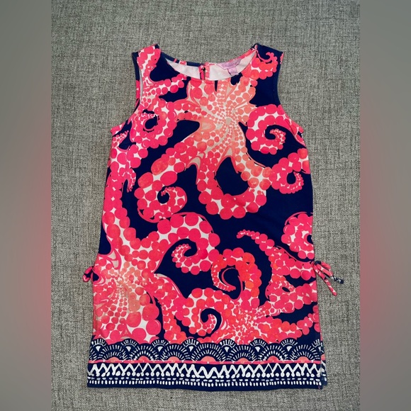 Lilly Pulitzer | Dresses | Lilly Pulitzer Girls Size 8 Octopus Print ...